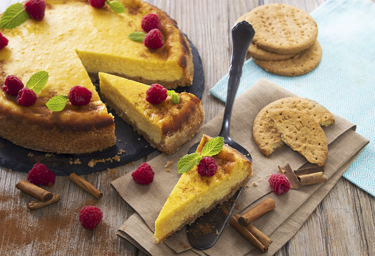Tarta de queso - Ricetta - Cannamela