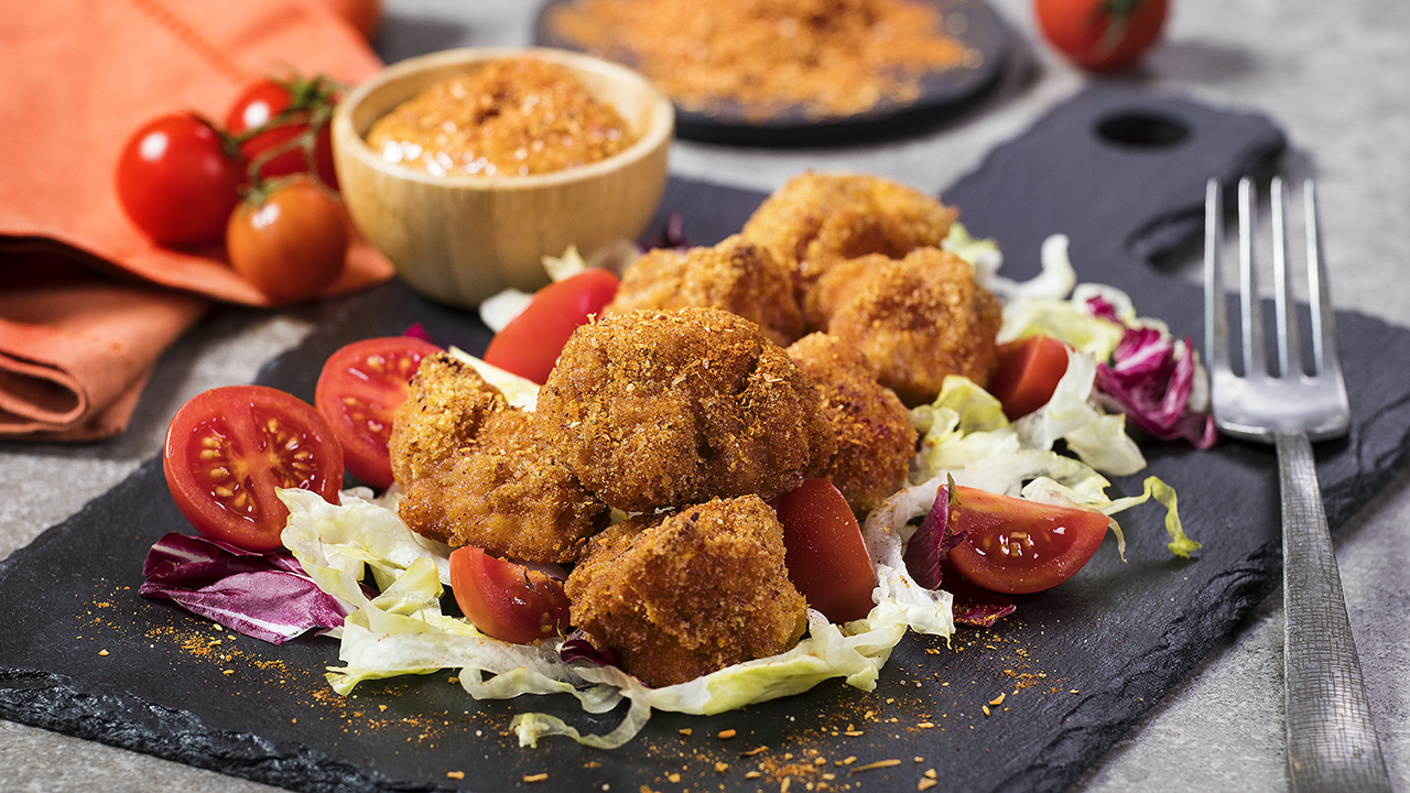 Bocconcini di pollo impanati al cajun - Ricetta - Cannamela