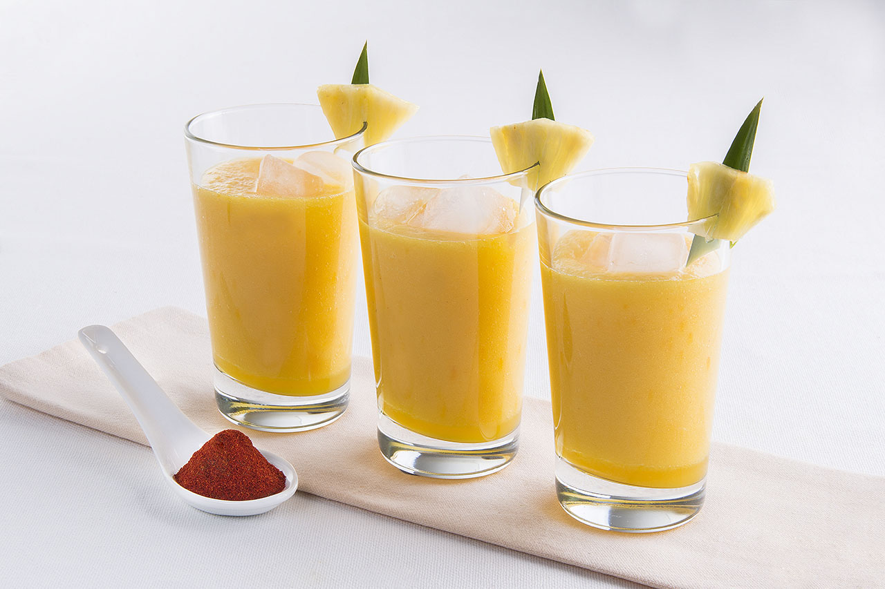 Drink all’ananas e zafferano - Ricetta - Cannamela