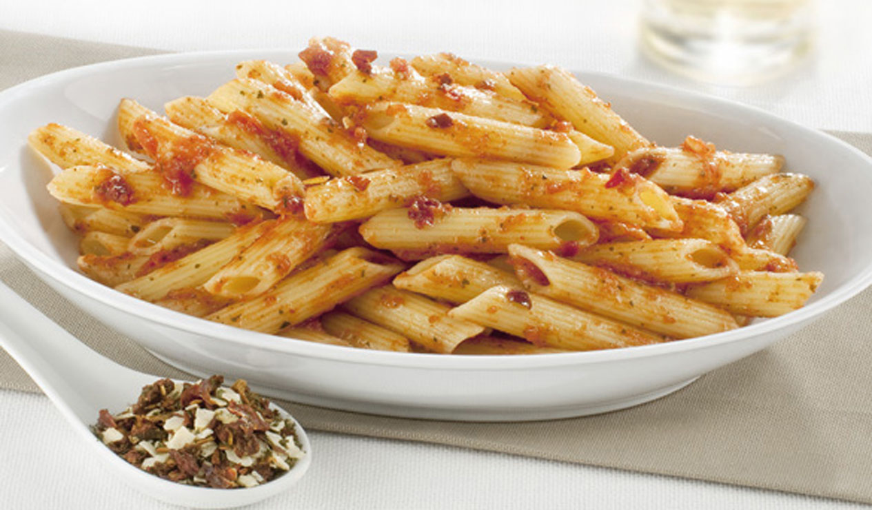 Penne all’arrabbiata - Ricetta - Cannamela