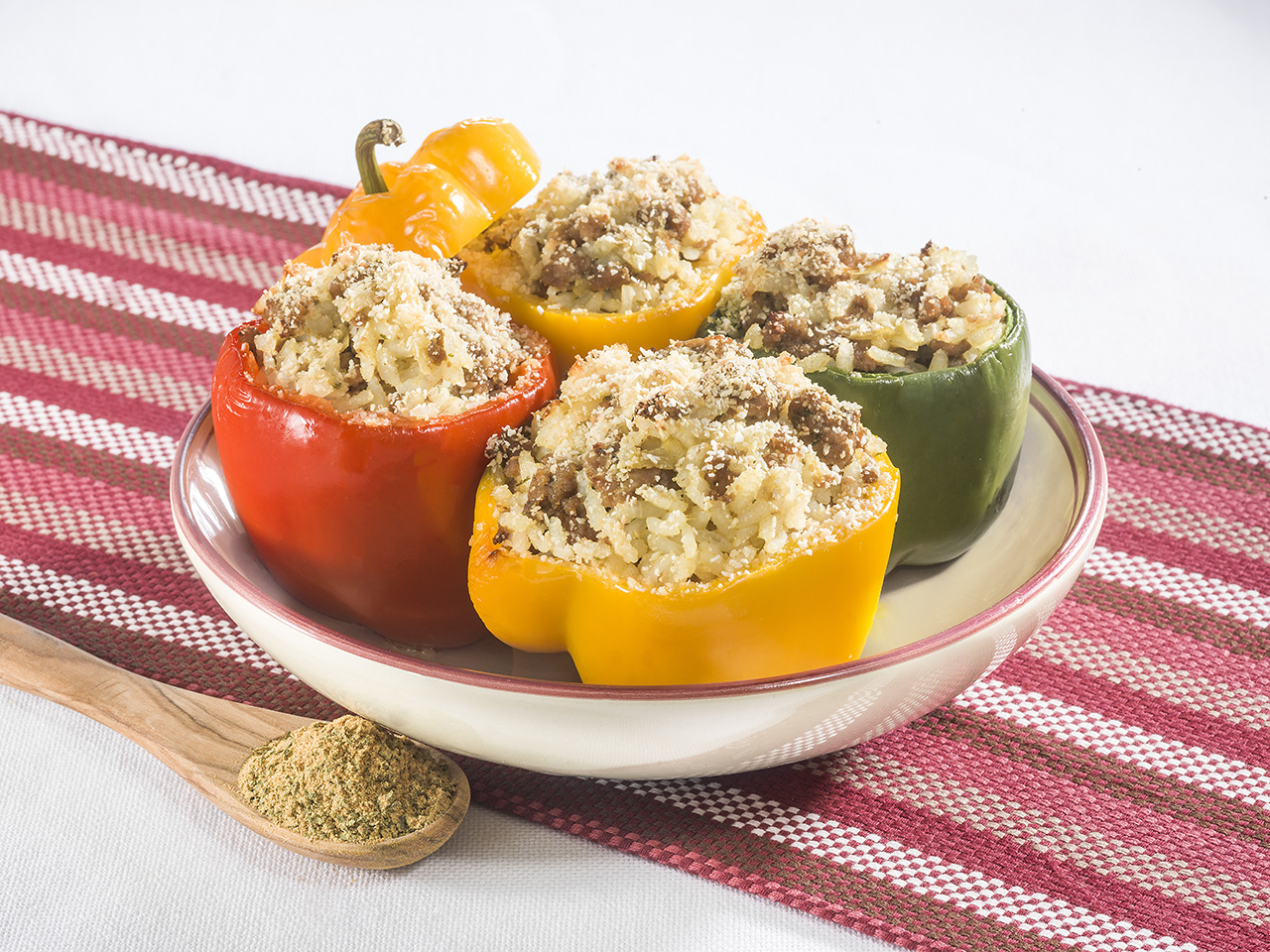 Pimientos rellenos - Ricetta - Cannamela