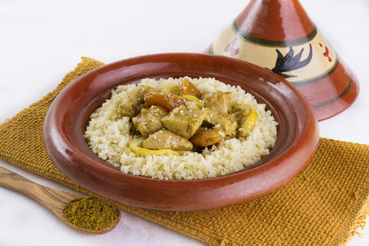 Tajine di pollo - Ricetta - Cannamela